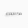 Lab-Grown Diamond Channel Wedding Band - Teneff Jewelry