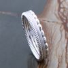 Stackable Ring Tri-Design - Teneff Jewelry