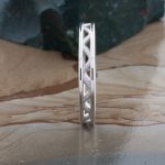 Stackable Ring Matté Wave - Teneff Jewelry